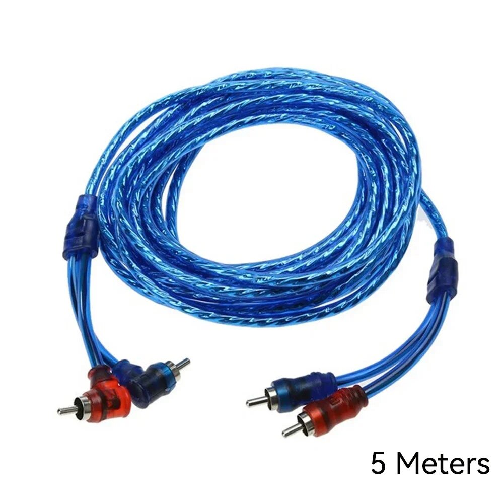Fanmuran автомобильный аудиокабель RCA из меди 2/5/8 м 5 Meters