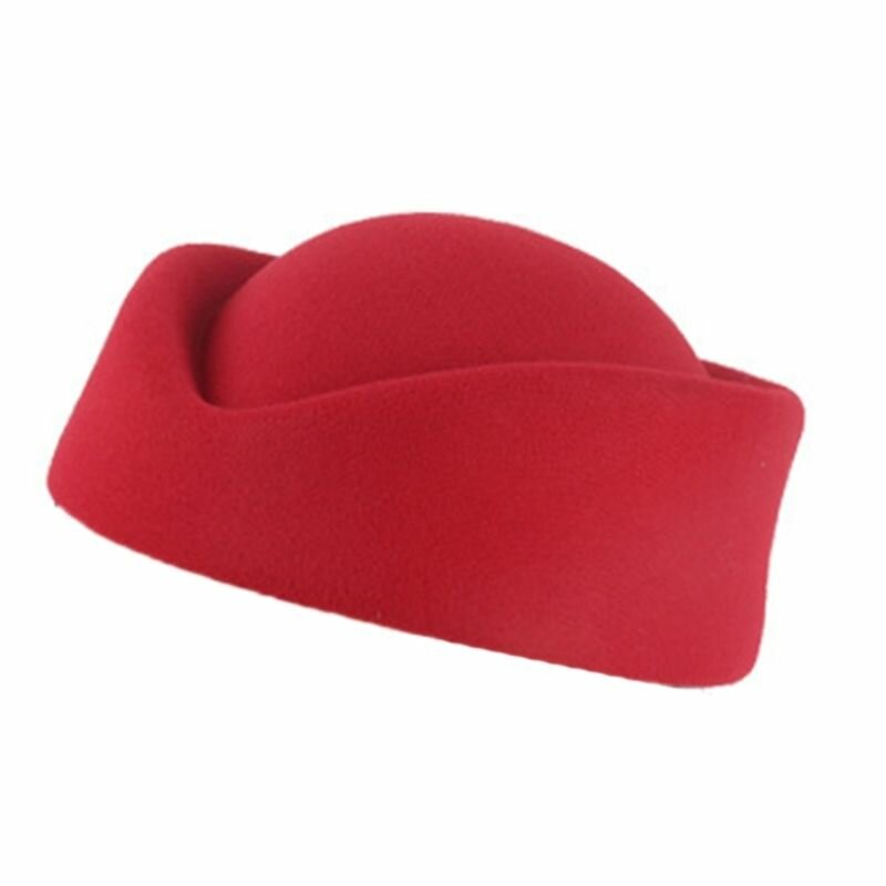 Женский мягкий берет Light board-красный