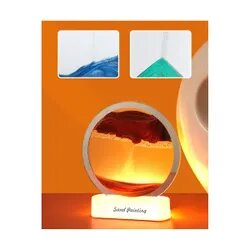 USB LED Night Light MyPads Природный ландшафт Песочно-синий