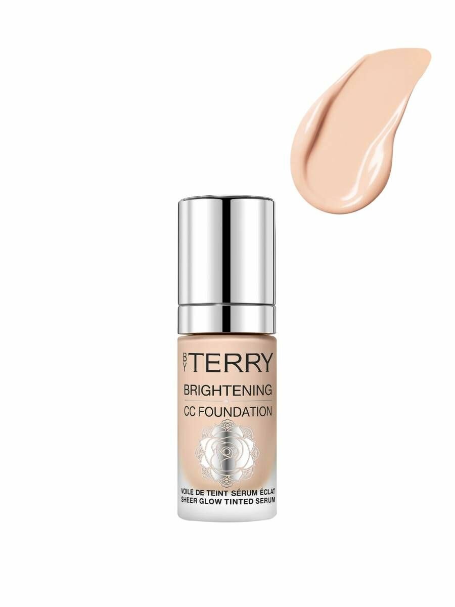 Увлажняющий тональный крем-сыворотка с ниацинамидом By Terry Brightening CC Foundation, 2C Light Cool, 30 мл.