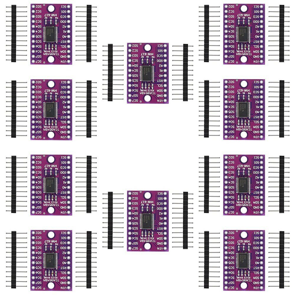 10 шт. TCA9548A I2C IIC мультиплексор коммутационная плата модуль расширения на 8 каналов для Ardu Ino