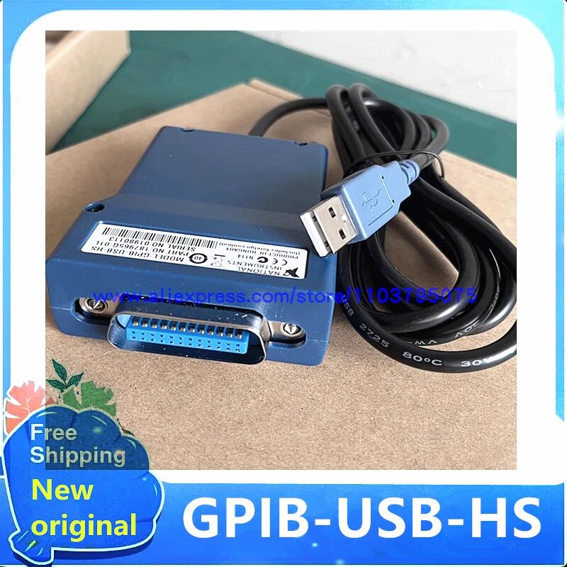 Адаптер USB-интерфейса National Instrumens Контроллер NI GPIB-USB-HS IEEE 488 187965G-01L 150AAC 100% протестировано