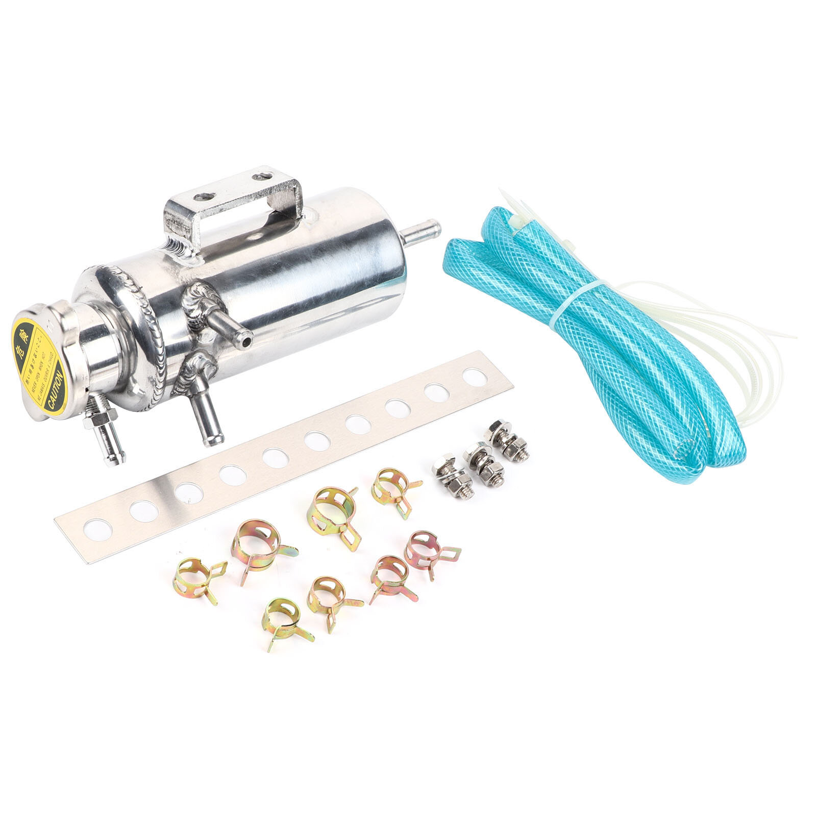 Универсальный алюминиевый расширительный бачок для автомобиля/внедорожника объемом 350 мл.