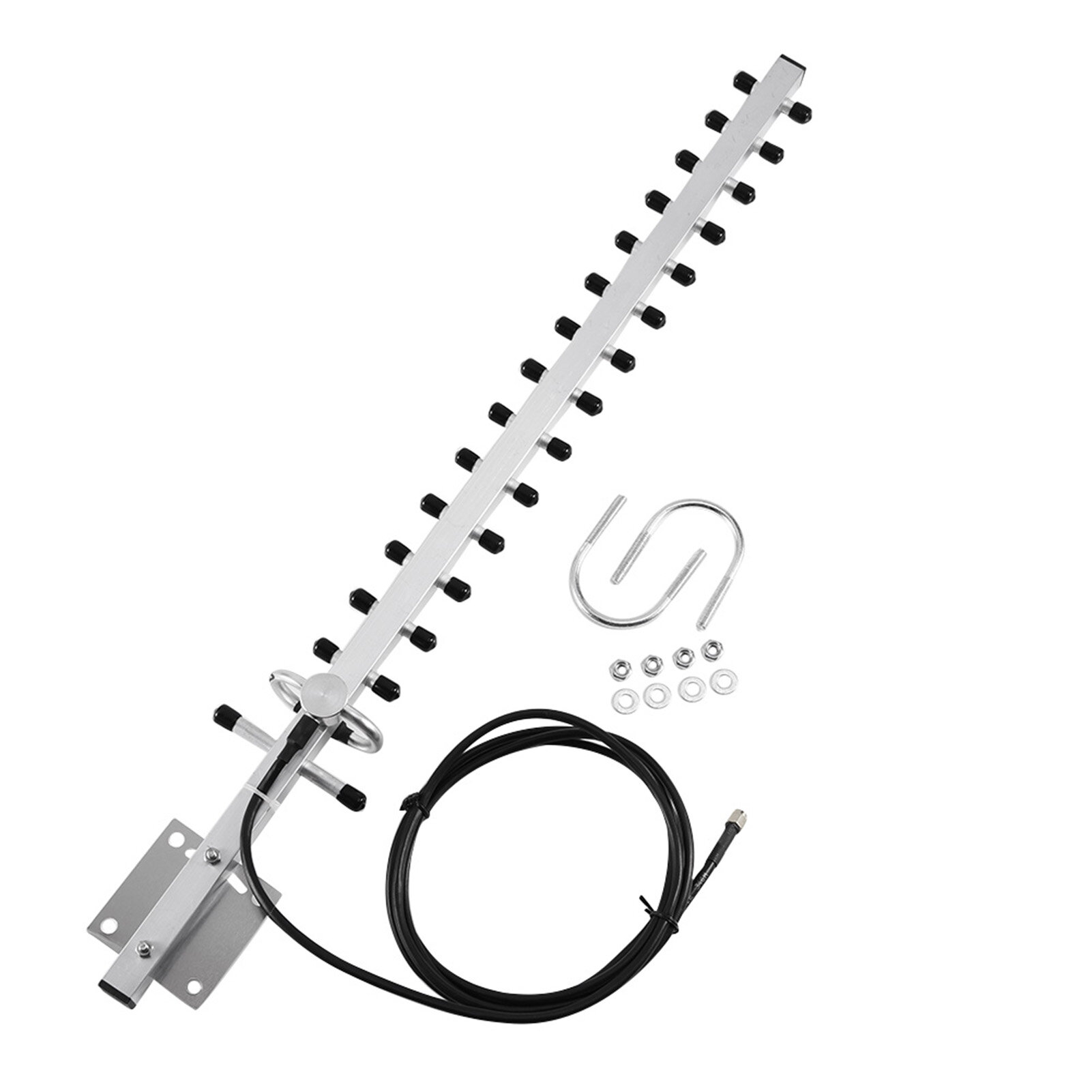 Разъем RPSMA 2,4 ГГц 25dbi направленная беспроводная антенна Wi -Fi Router Outdoor 2M кабель