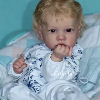 Кукла реборн 58cm Cokela Силикон для всего тела /Реалистичная кожа /мальчик