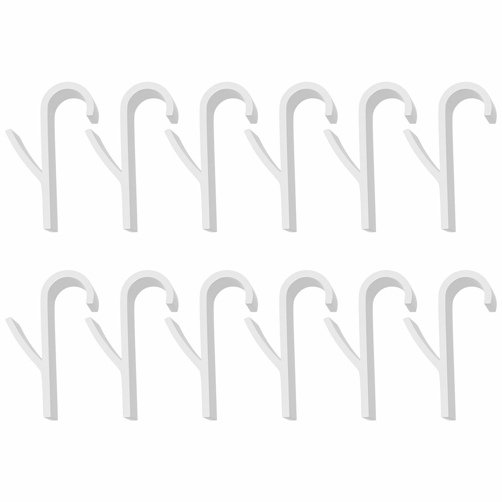 Набор из 12 элегантных крючков для стандартных радиаторов и стойки хранения полотенец