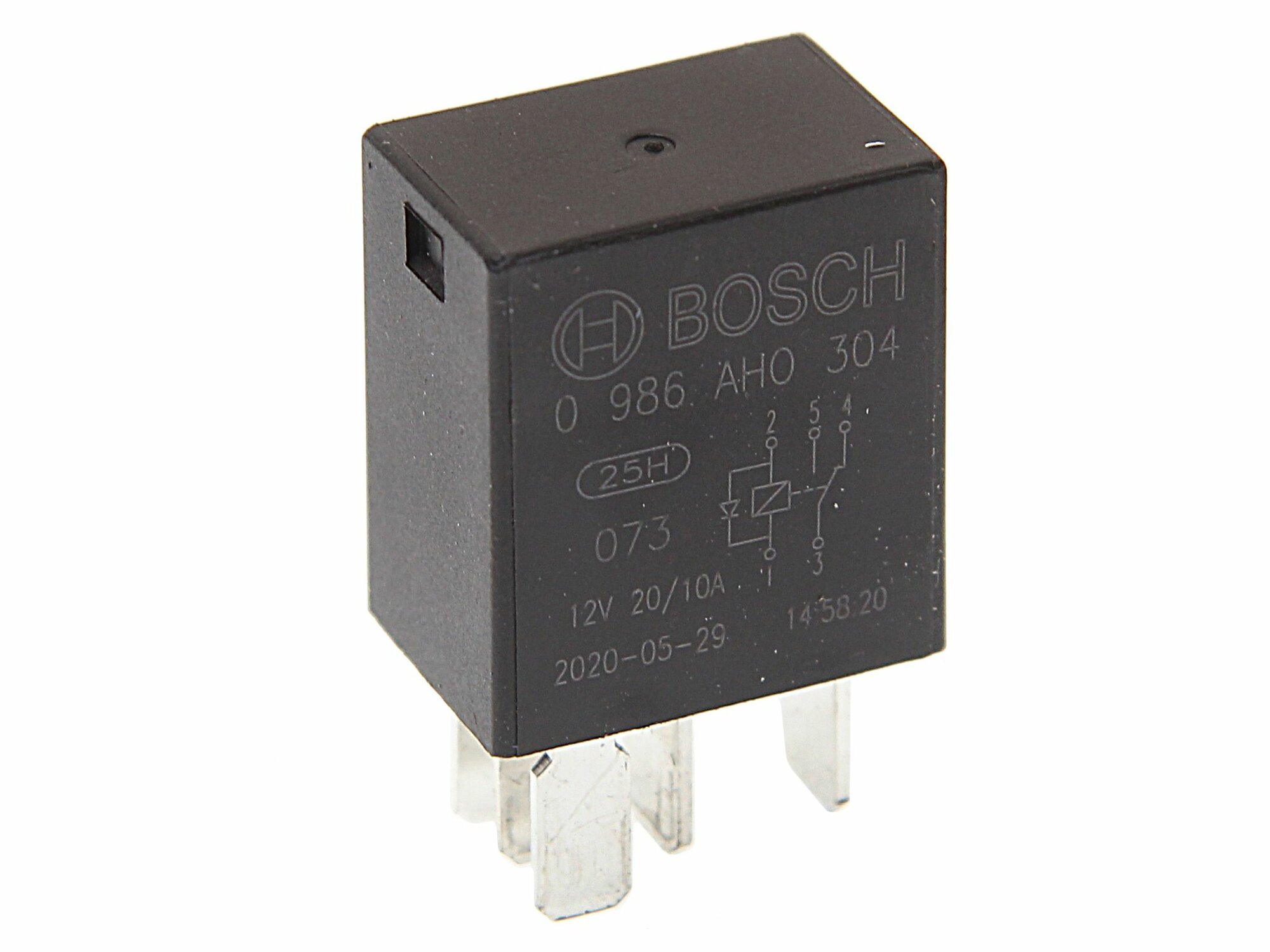 Реле силовое 5-ти контактное Bosch Арт.0986AH0304