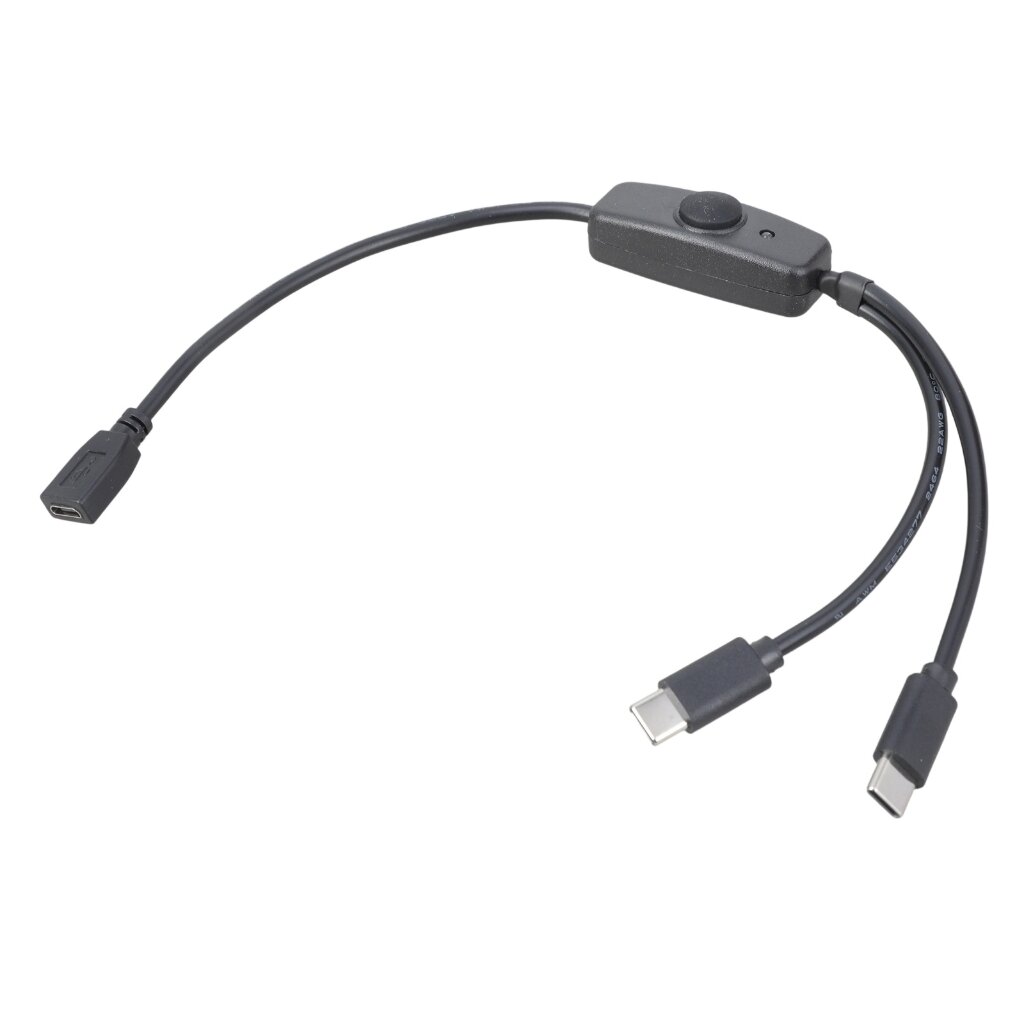 30 см USB 5Pin на Type C Разветвитель с Поддержкой 15W Зарядки для Смартфонов и Устройств