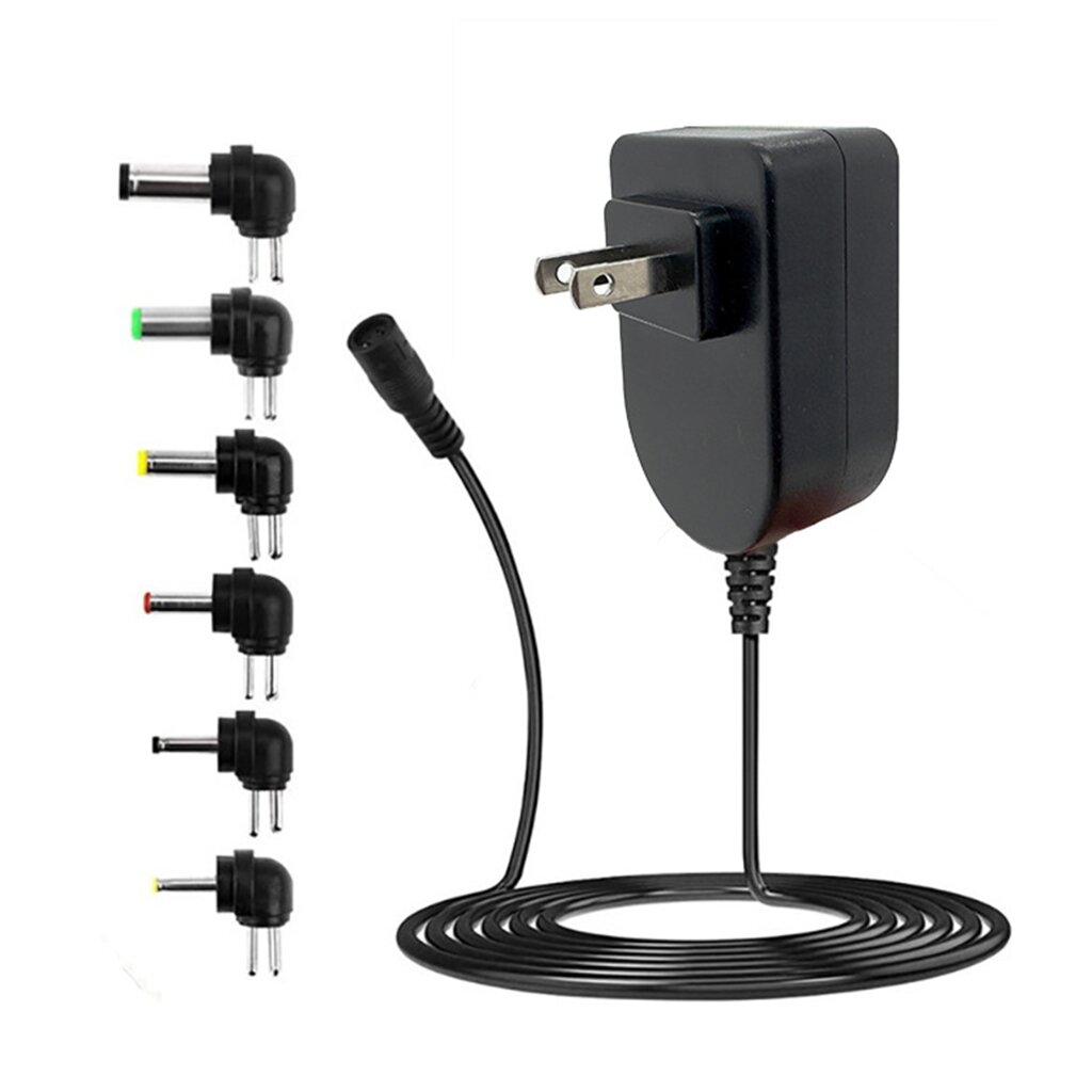 Адаптер питания 15W 3-12V с 6 разъемами 100-240V