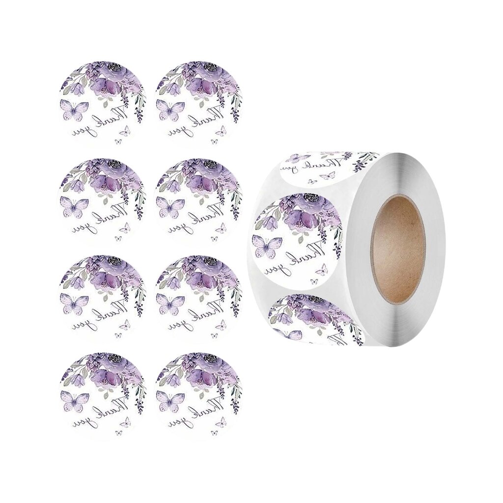 Спасибо вам за праздничные наклейки ручной работы