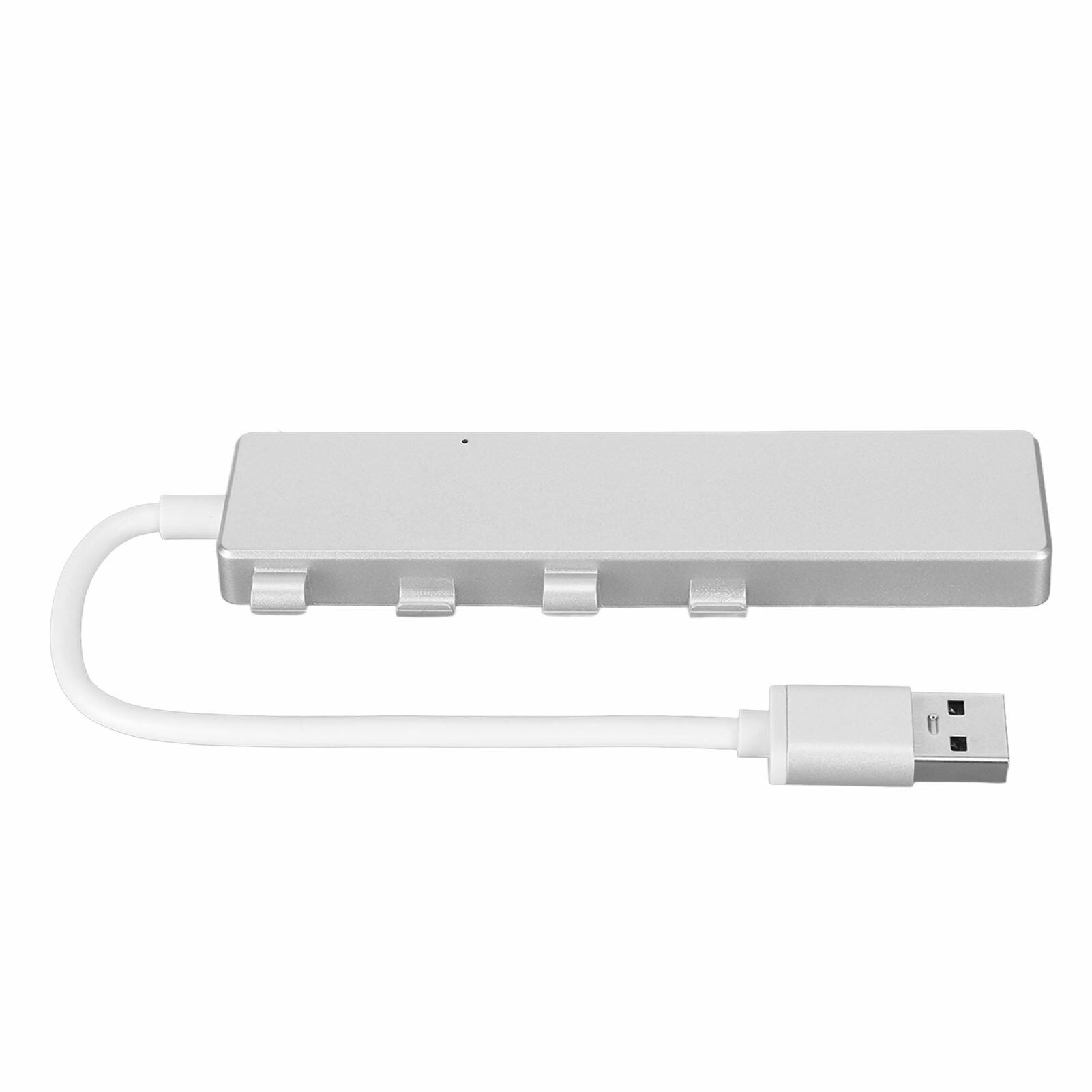 Док-станция USB-C, 3x USB 3.0, 1x USB 2.0, серебристая