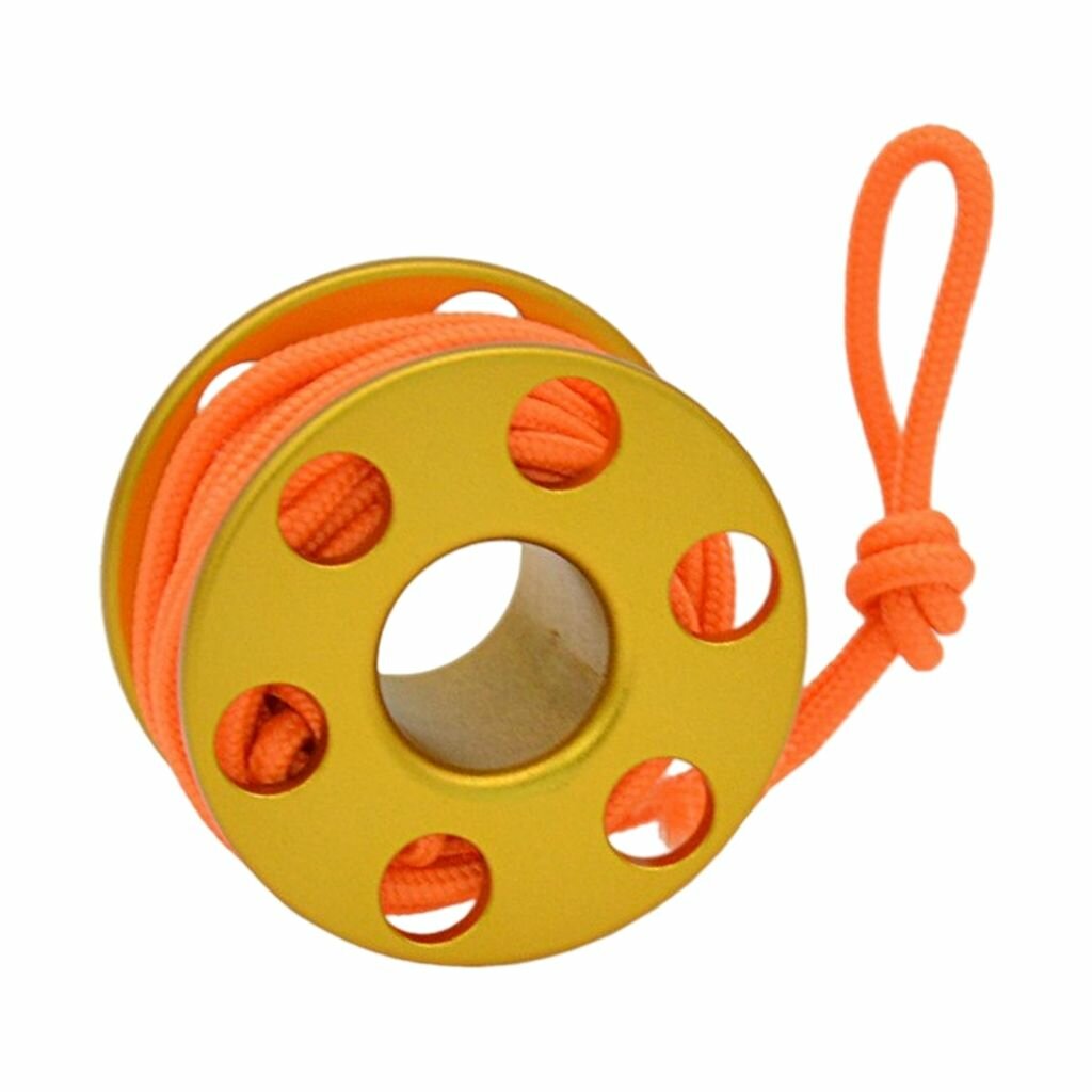 Водолазная мини-катушка украшает катушку из алюминиевого сплава светящейся линией