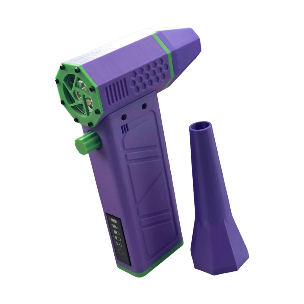 Набор инструментов, Фен Violent 140 000 об/мин высокоскоростная турбина бесщеточный перезаряжаемый ручной воздуходувка садовый воздуходув для мойки автомобиля пылезащитный надувной - фиолетовый, 1 комплект