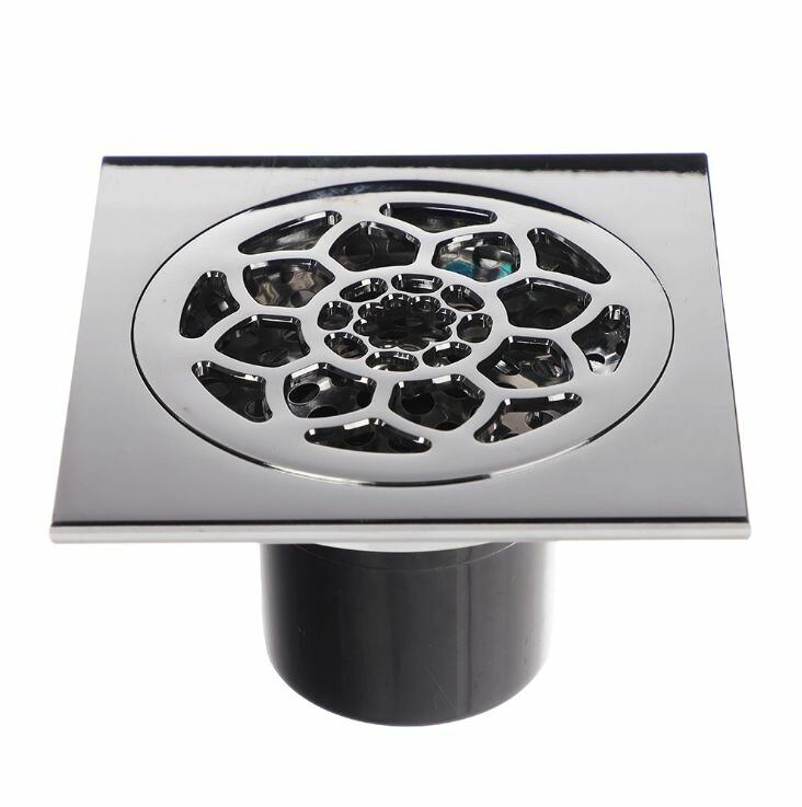 Трап для душа MAGdrain CC09Q5-G 100х100 мм вертикальный хром