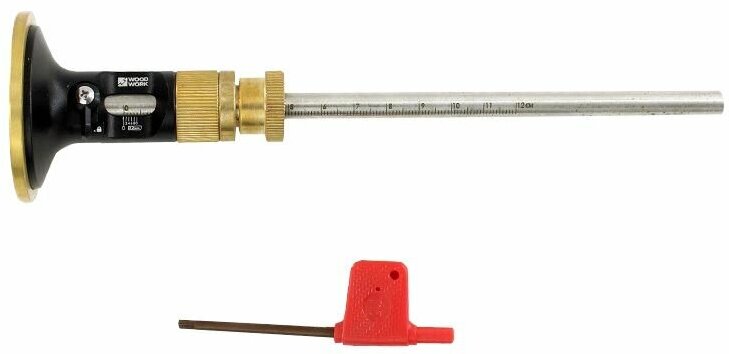 Рейсмус разметочный дисковый 205 мм стальной с медным упором и диском из металлокерамики в комплекте