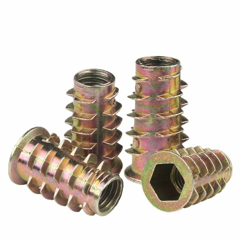 Гайка резьбовая с потайным фланцем М5х10мм, 50 шт.