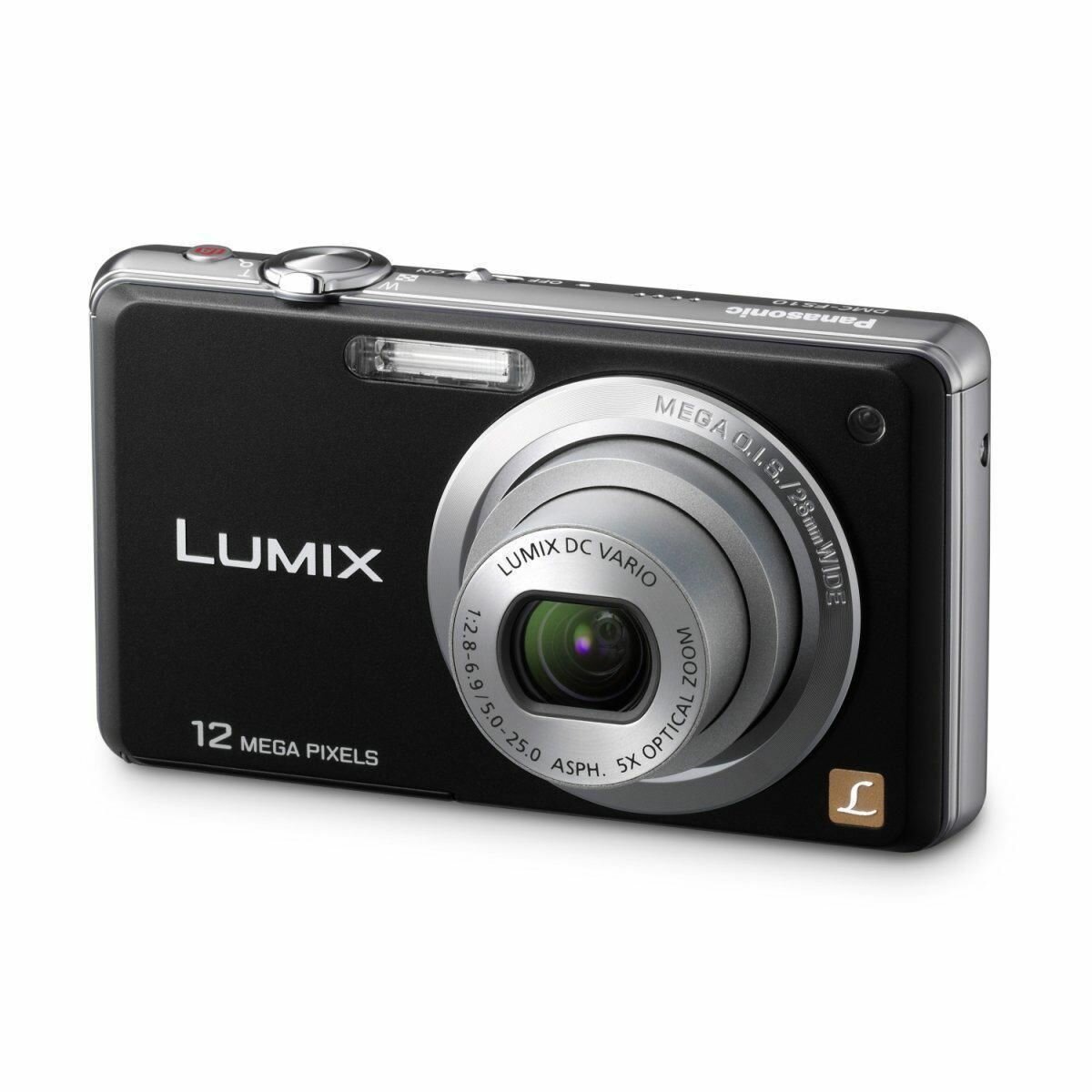 Panasonic Lumix DMC-FS10 Black Цифровой компактный фотоаппарат