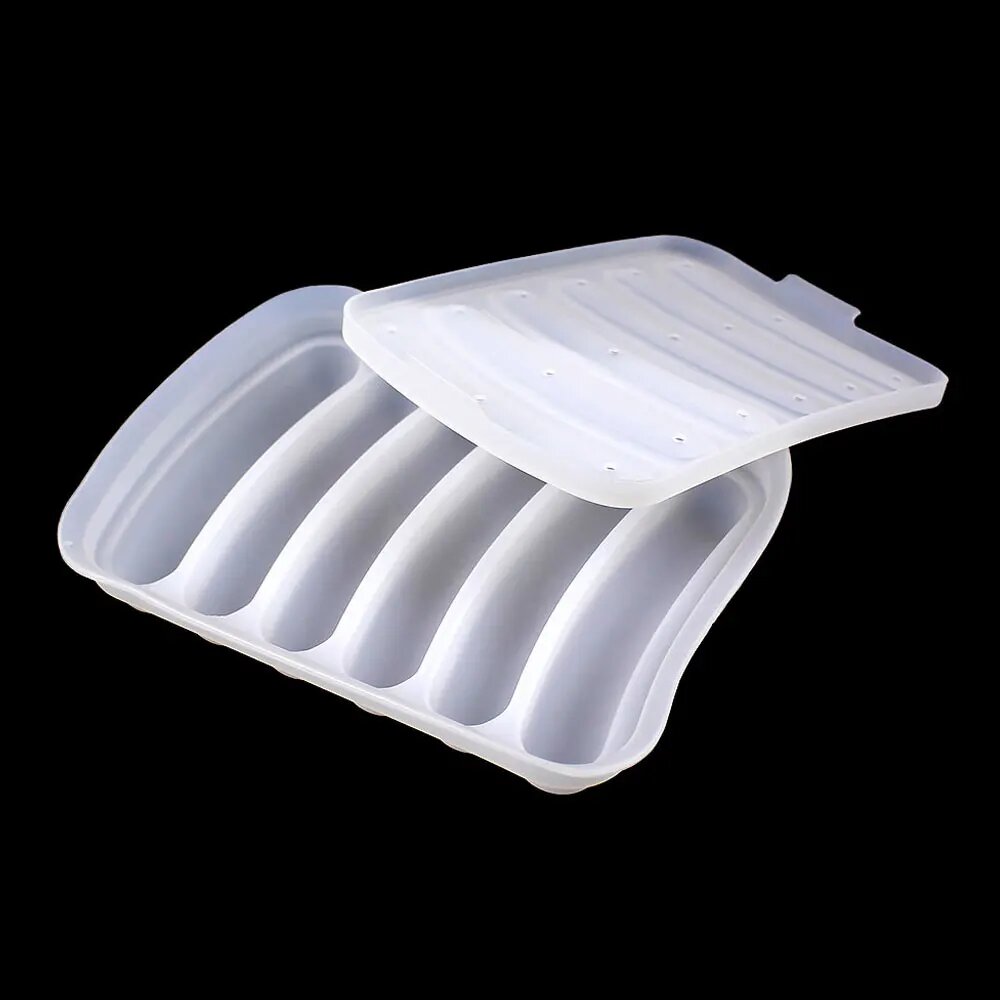 Силиконовые формы для выпечки колбас Белый, Translucent White