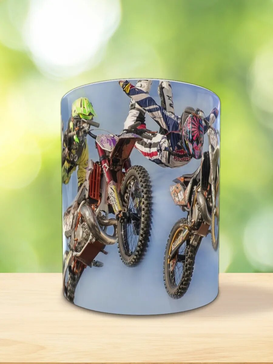 Кружка Каскадёры на мотоциклах