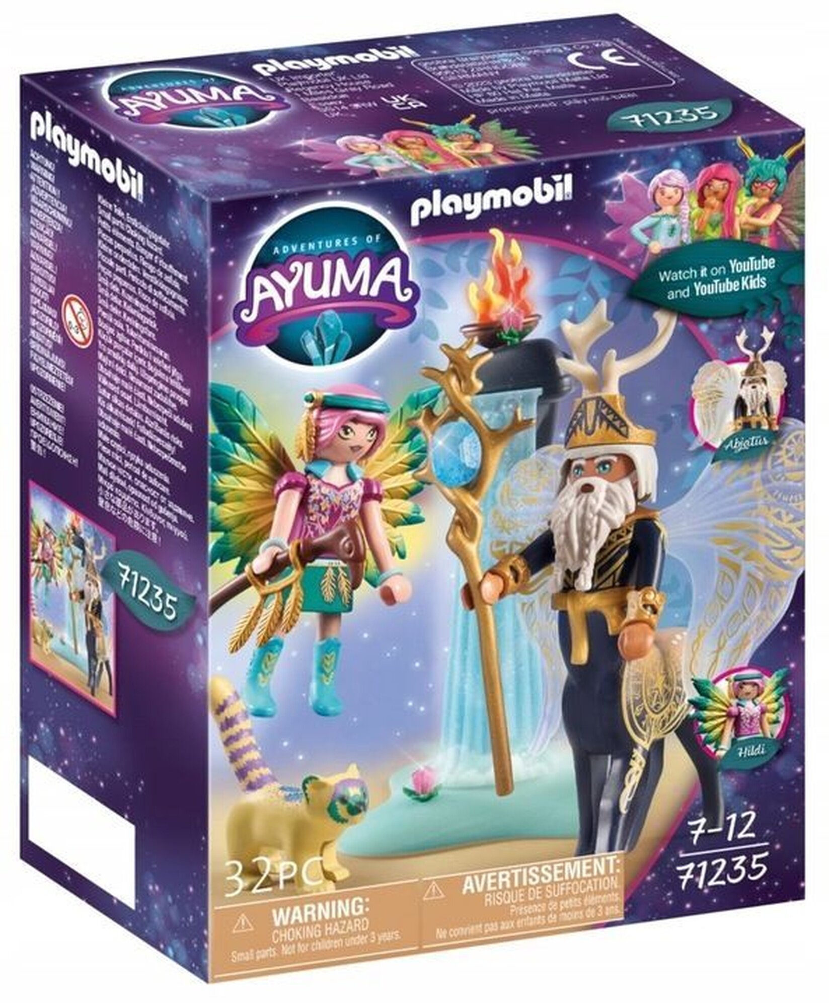 Конструктор Playmobil Ayuma - Абьятус с рыцарем-феей Хильди - Плеймобиль Аюма 71235