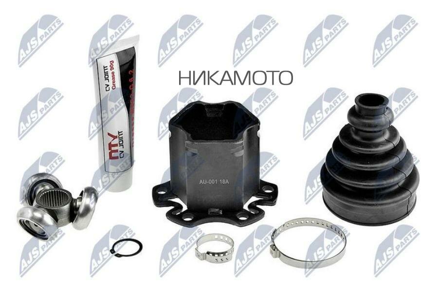 NTY NPW-AU-001 ШРУС внутренний VW SHARAN 03-, FORD GALAXY 03-, AUDI A4 8E5/B6 01-,8ED 04-, A6 4F5 05-
