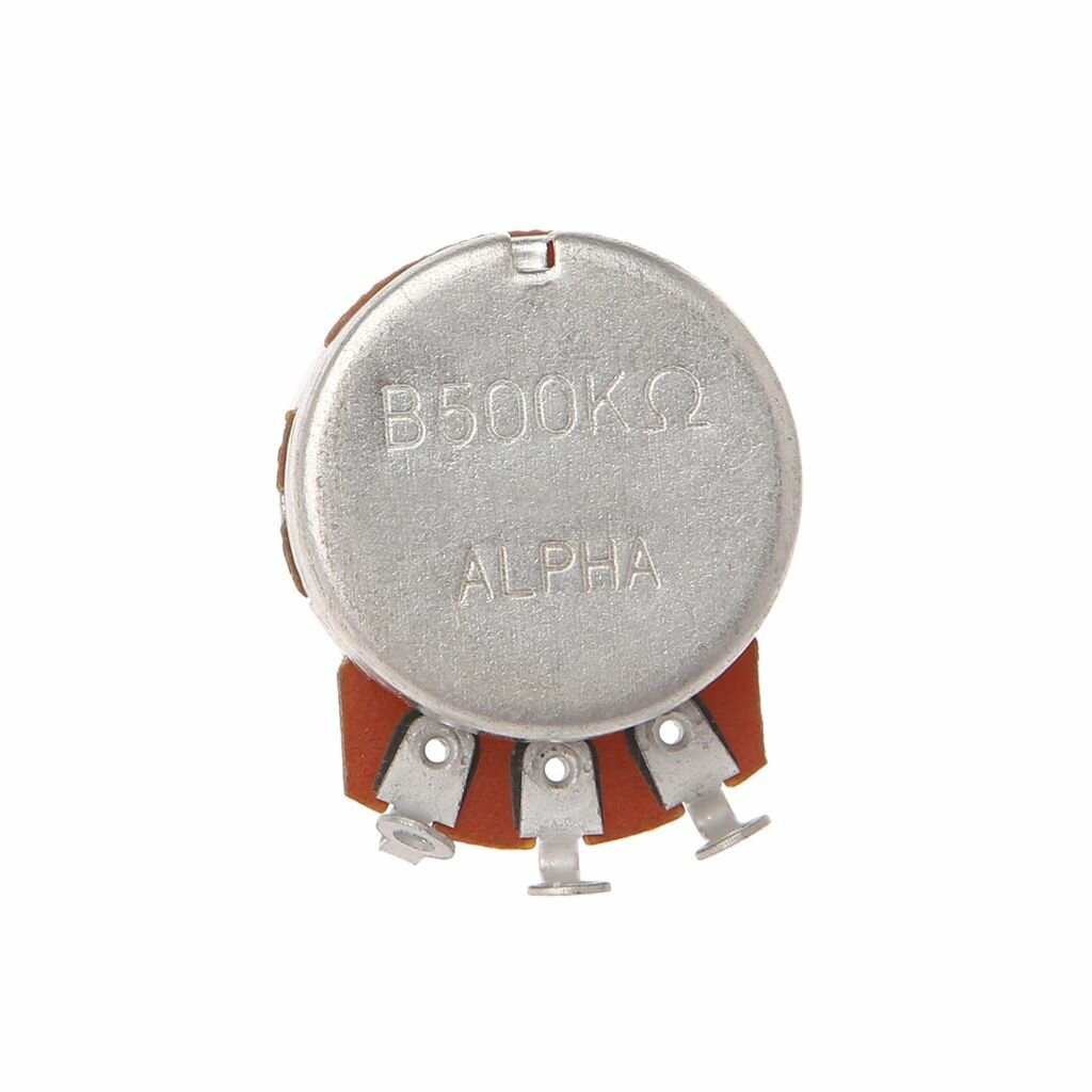 Потенциометр B500K, шлицевой потенциометр, электрогитара, усилитель с басовым эффектом, часть тона