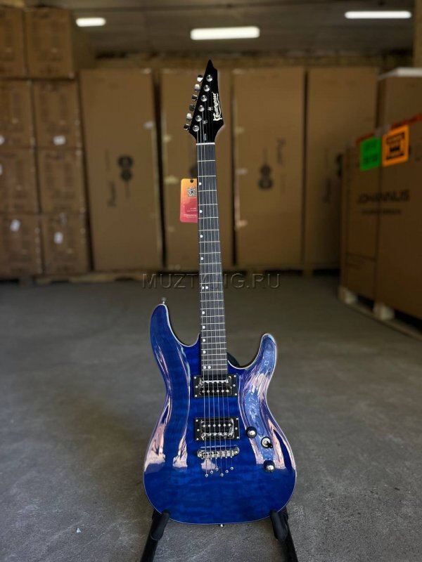 BULLFIGHTER D-170 With bag, Blue Электрогитара, чехол в комплекте