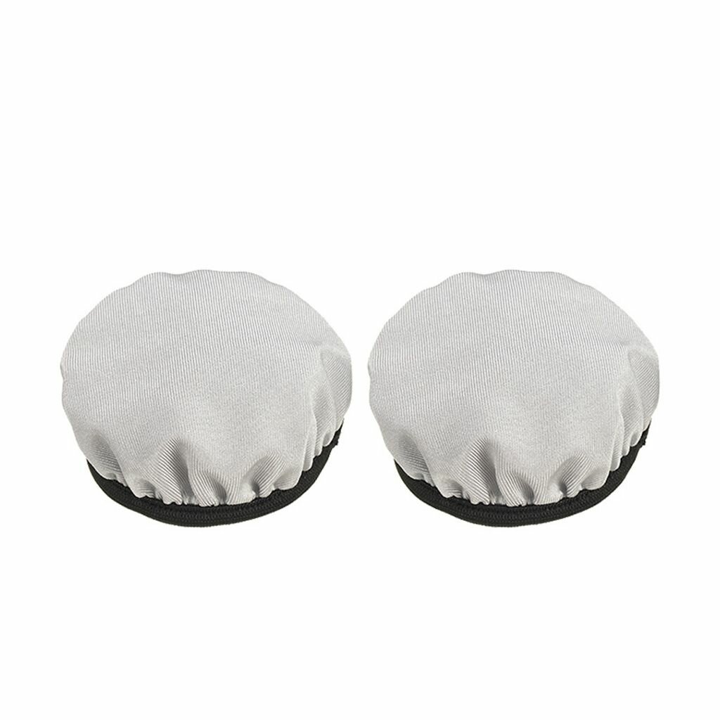 Одноразовый комплект наушников, вкладыши для гарнитуры, пылезащитный чехол-серебристо-белый средний