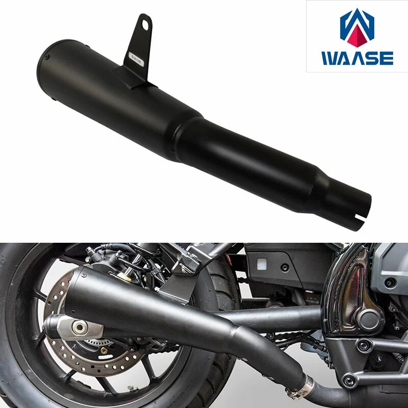 WAASE для Honda Rebel 1100 CMX1100 2021 2022 2023 2024, глушитель из нержавеющей стали, выхлопная труба