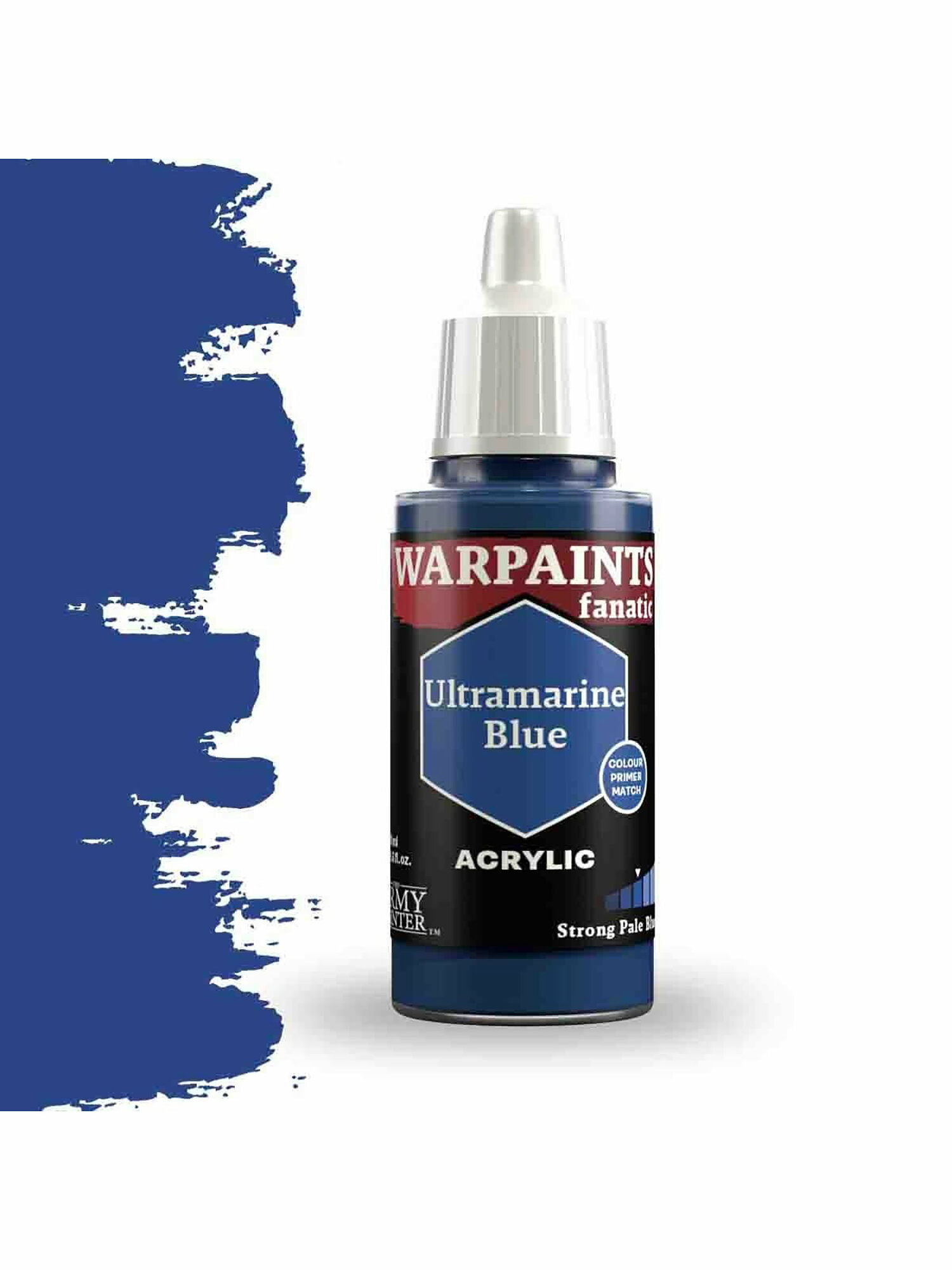 Краска акриловая Army Painter серии Warpaints Fanatic - Ultramarine Blue WP3021, 18 мл