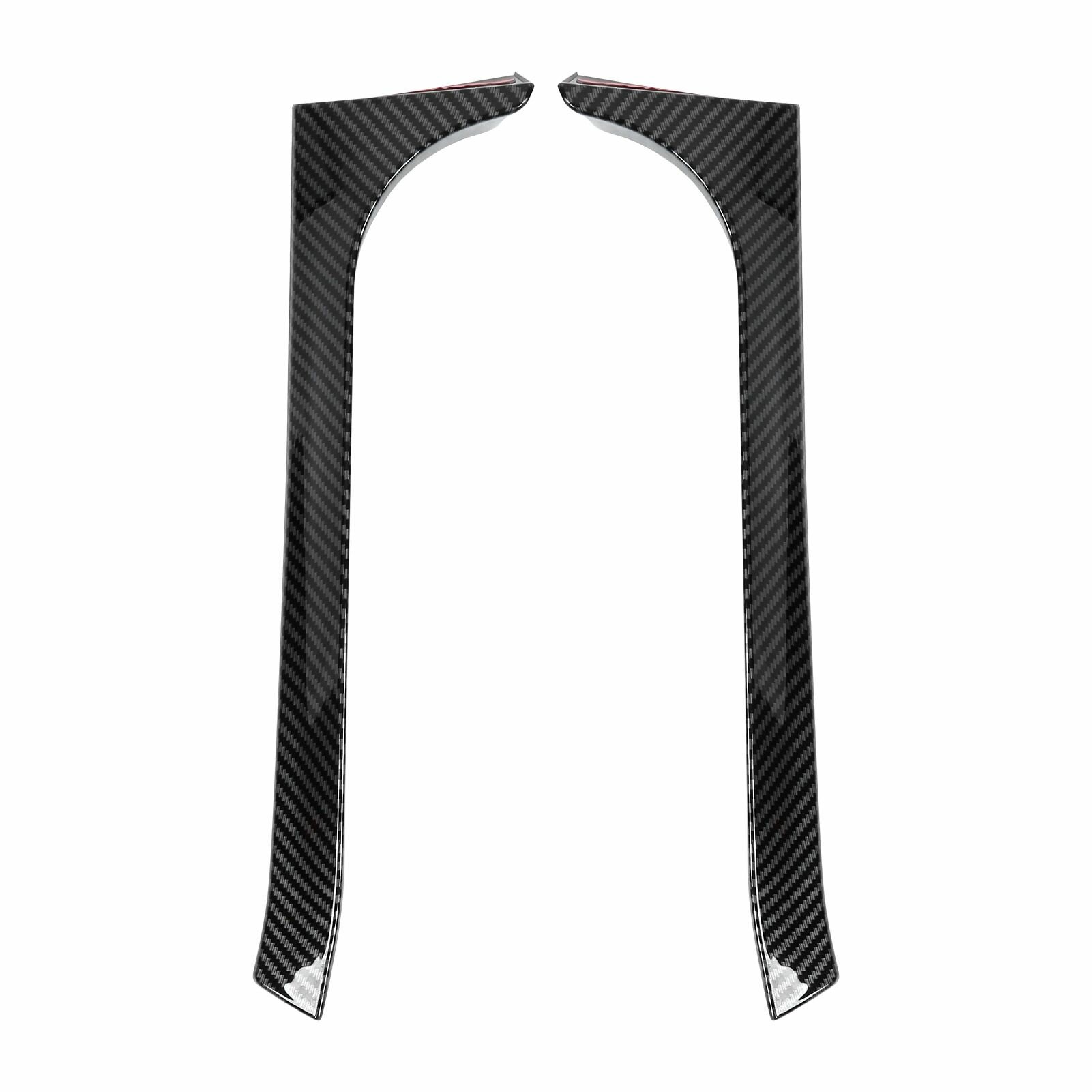 2шт боковое стекло заднего стекла спойлер крыло модификация карбон