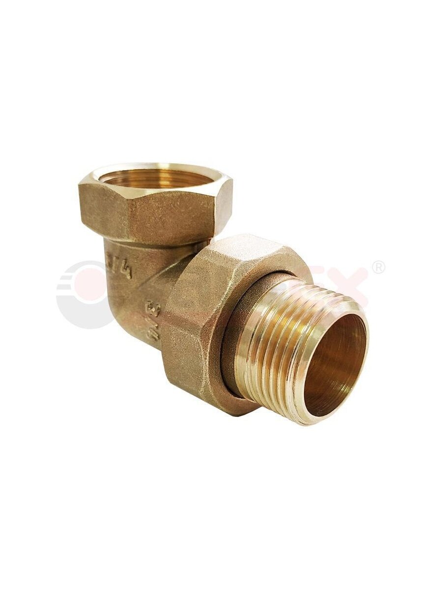 Сгон разъемный угловой (американка) ВР-НР 1 1/4дюйм (15/5) К VALFEX VF.098. L.114