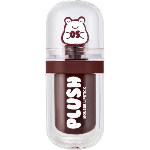 Помада Beauty Bomb для губ муссовая / Mousse Lipstick «Plush», тон 05, красно-сливовый, 2.5 мл