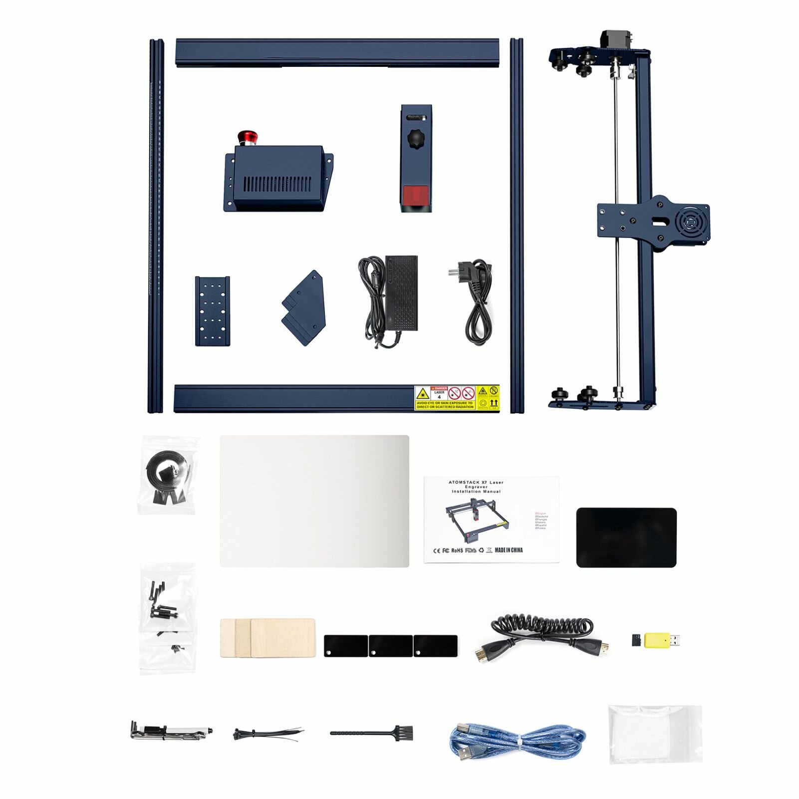 Лазерный гравер 40Вт высокой точности