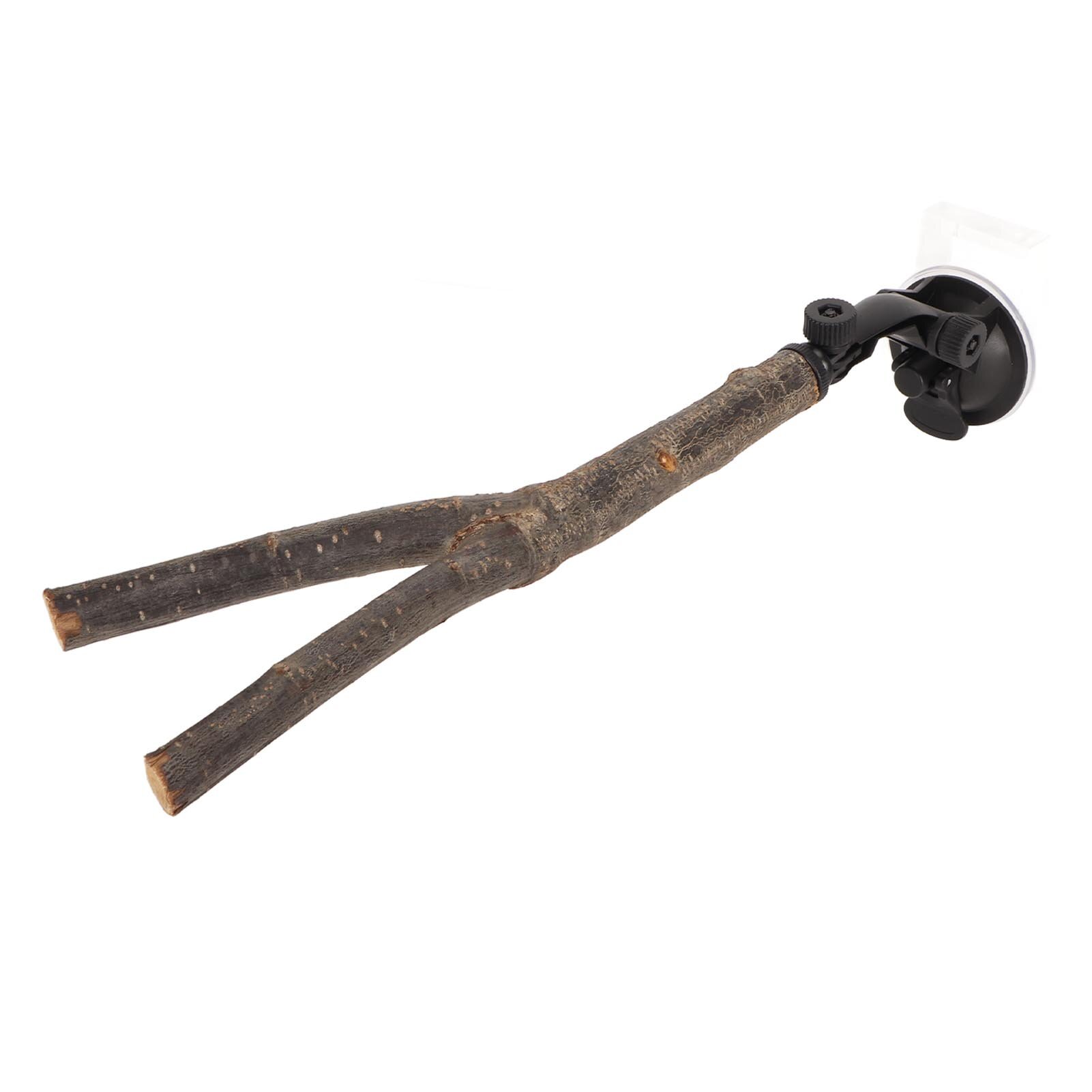 Деревянная когтеточка для попугаев с присосками, не скользящая текстура, 25 см, для средних и мелких птиц