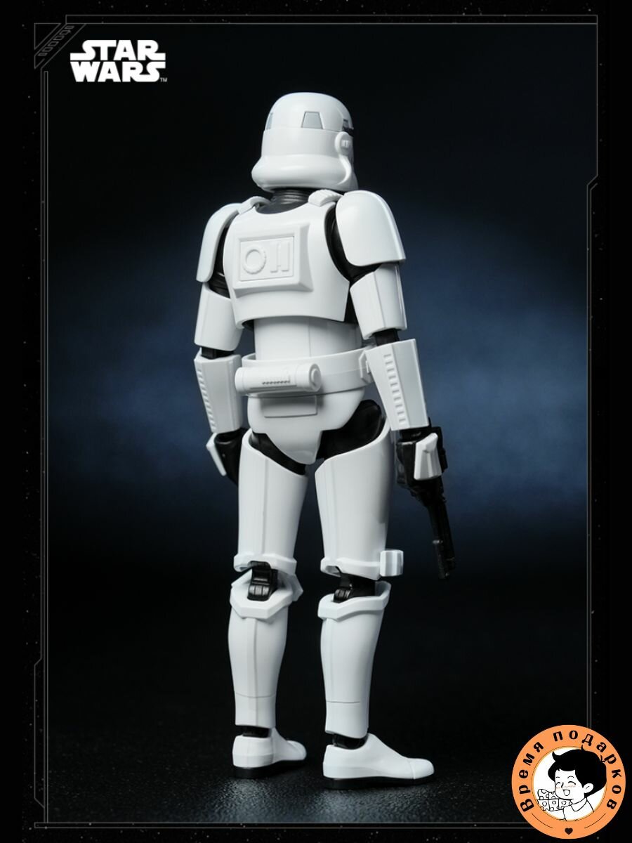 Фигурка Имперского штурмовика Blokees Star Wars Champion Class, 14 см, со световым мечом и подставкой