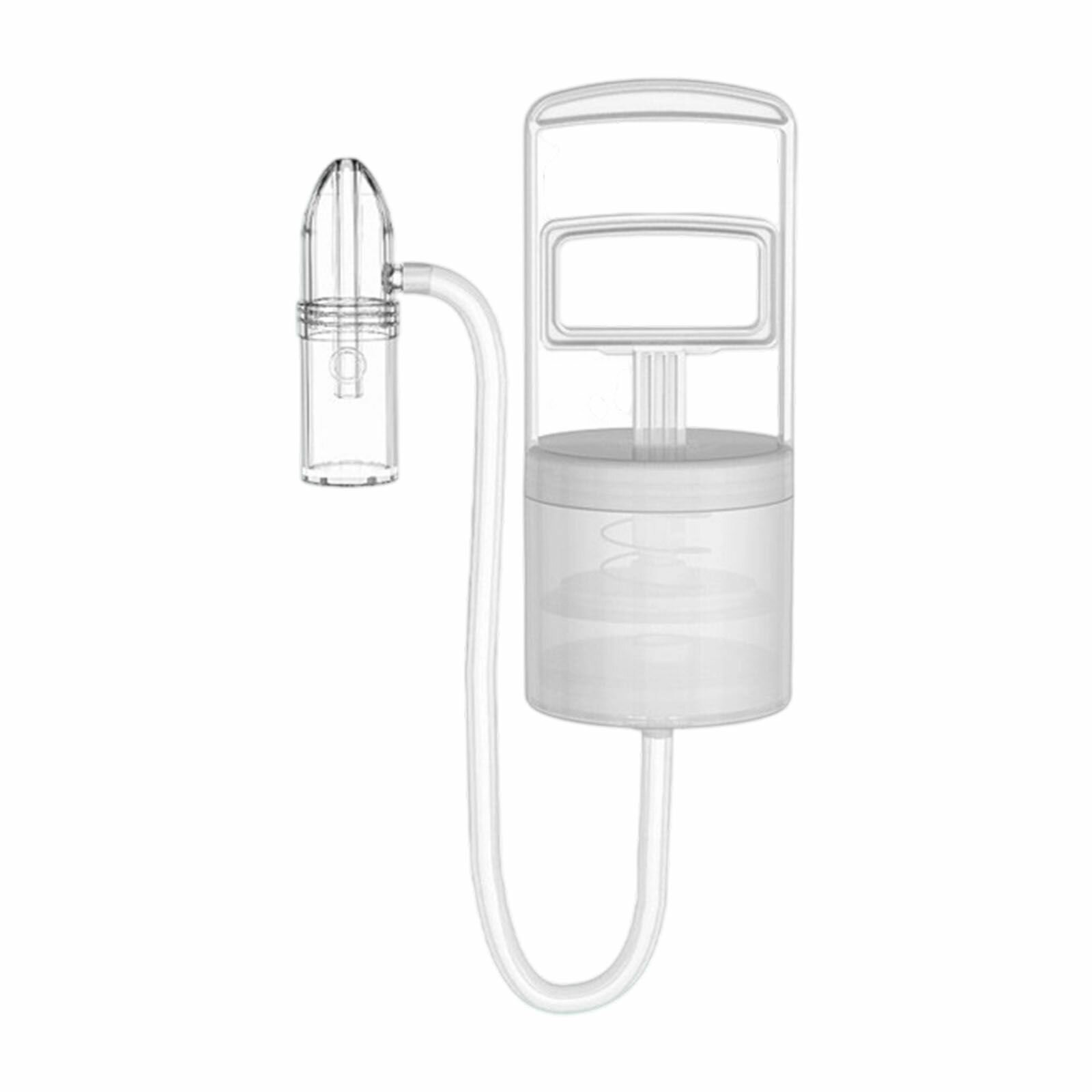 Аспиратор для чистки носа младенцев 0-6 лет ручной насос