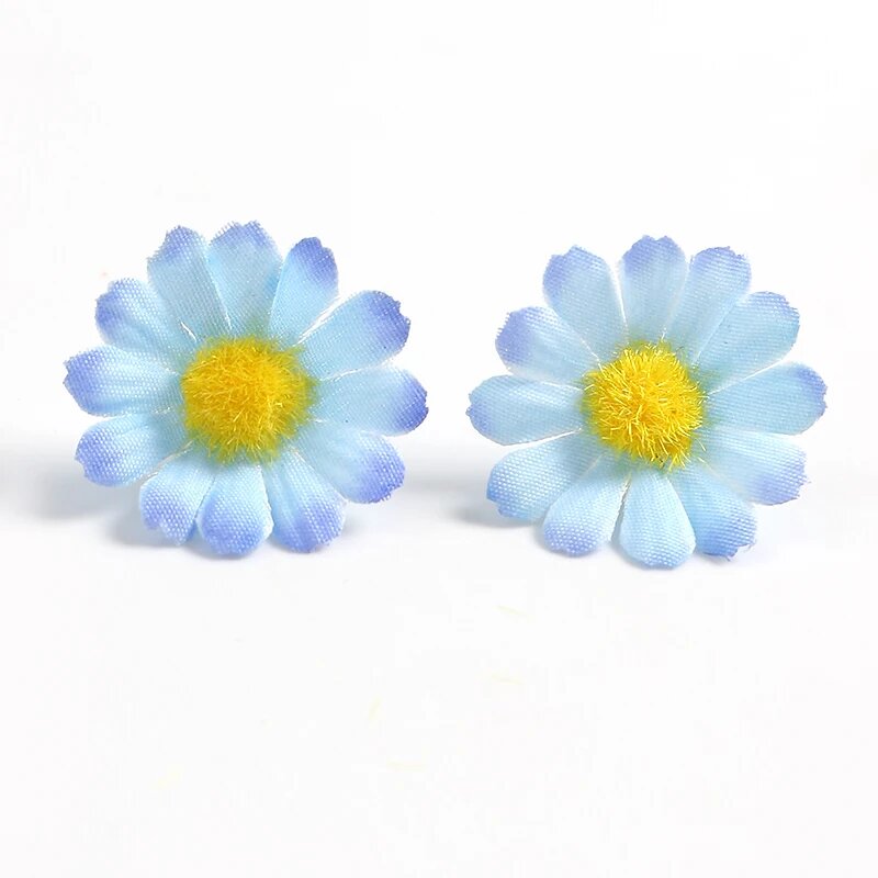 50/100 шт. Мини искусственные ромашки из шелка 50Pcs, 1