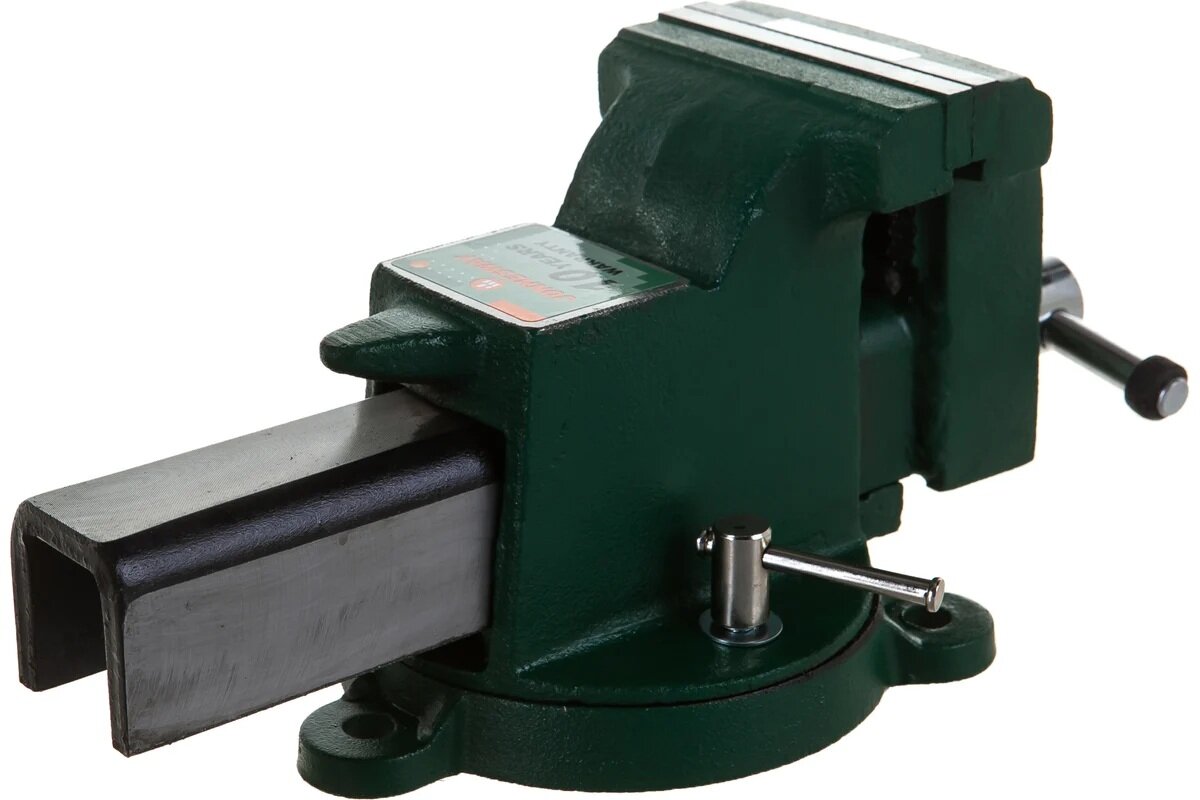 Тиски слесарные 100 мм, 4" Jonnesway C-A8, 48746, поворотные