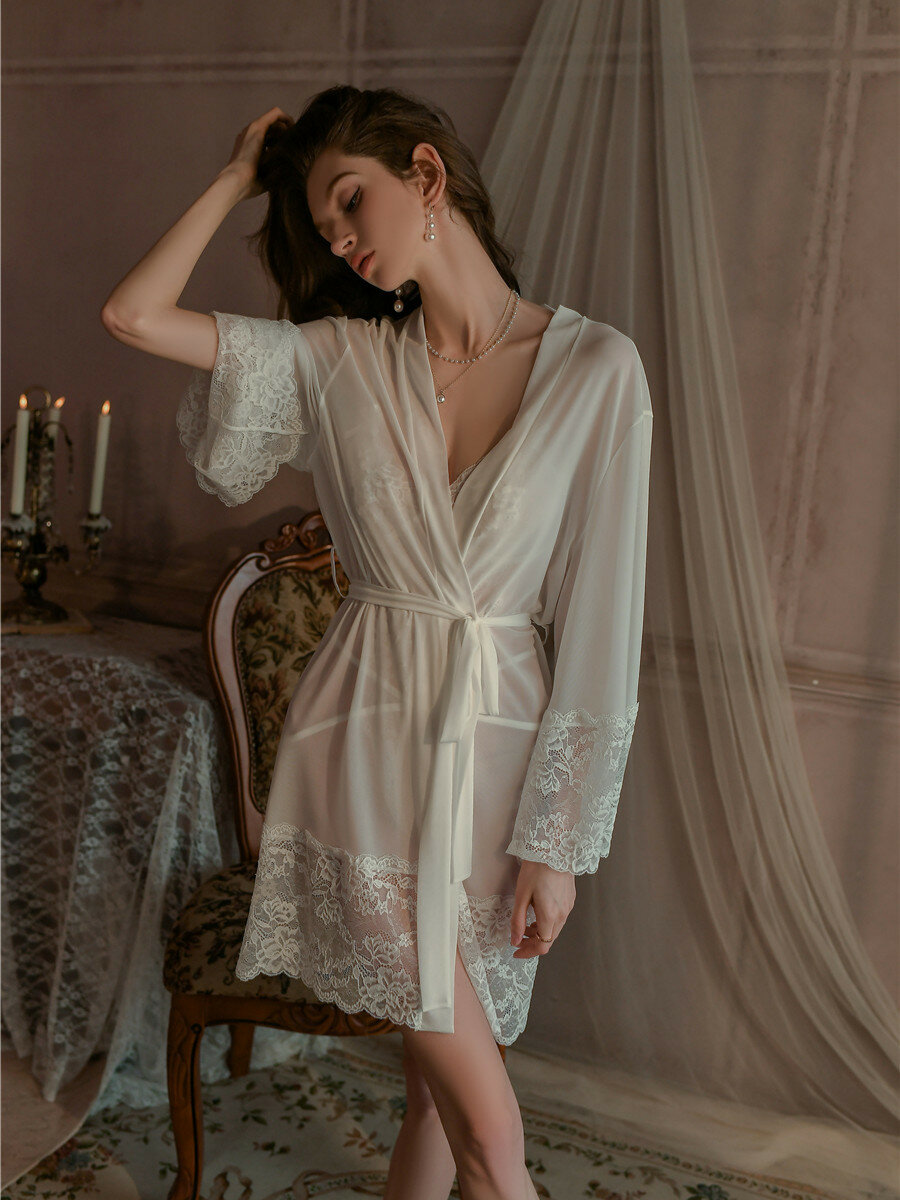 Женская сексуальная серия кружевная соблазнительная секс пижама набор