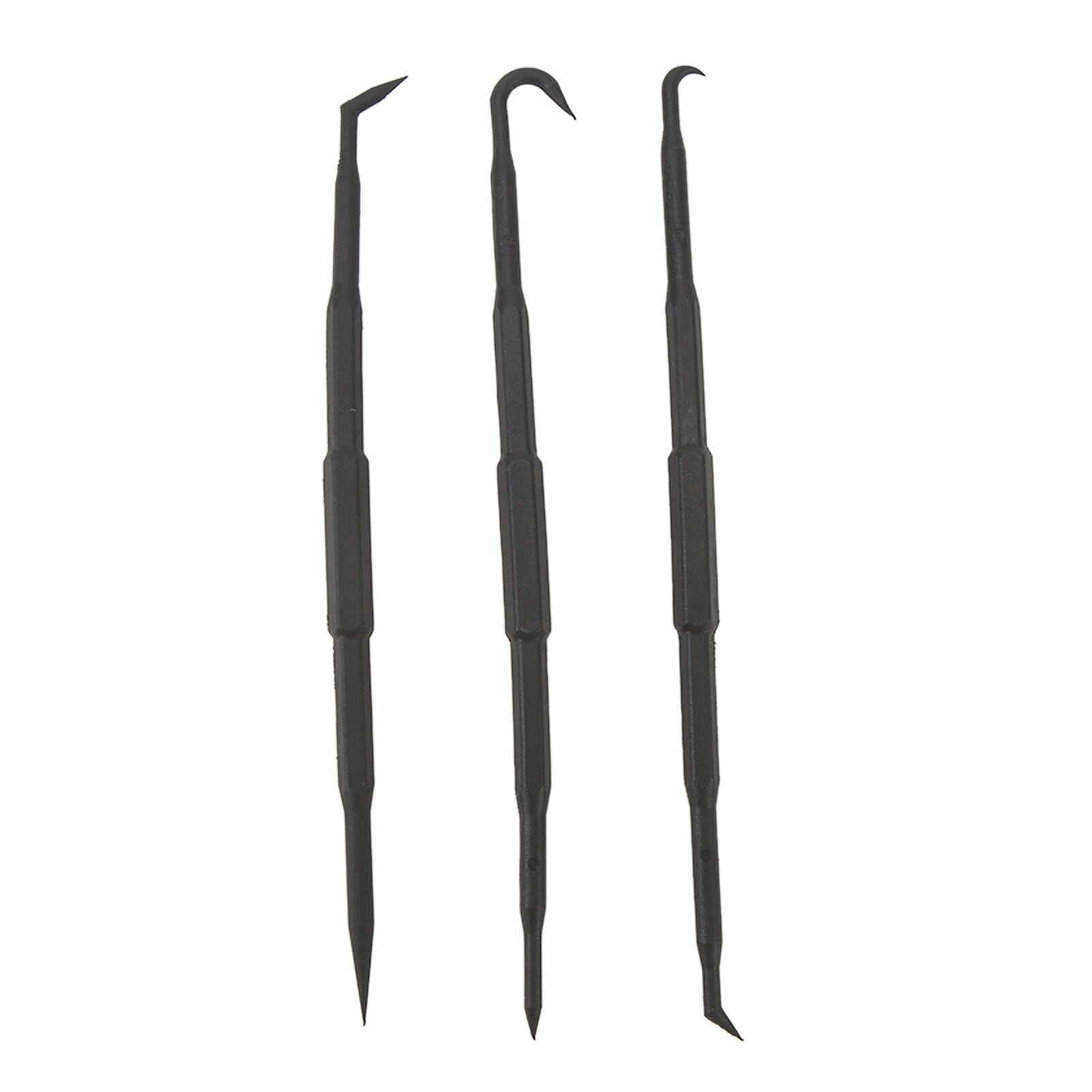 Набор крючков для уплотнителей: 3 двусторонних гибких инструмента.