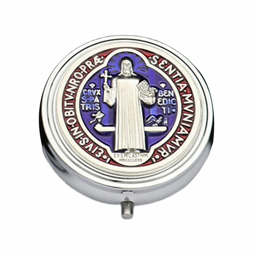 Металлическая шкатулка для украшений с зеркалом для макияжа (с зеркалом)-SBD blue 6