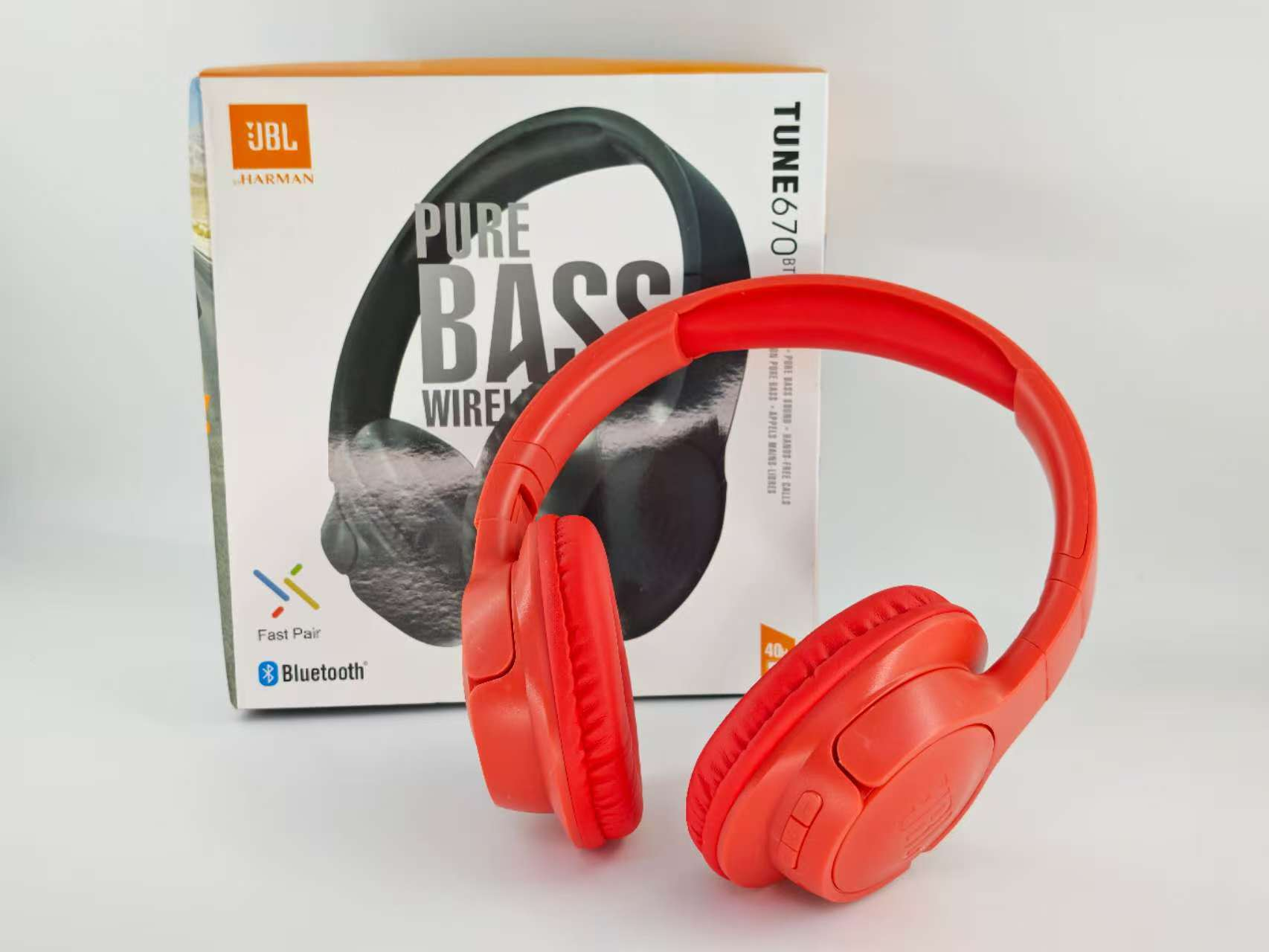 Наушники беспроводные Tune 510 BT накладные большие красный