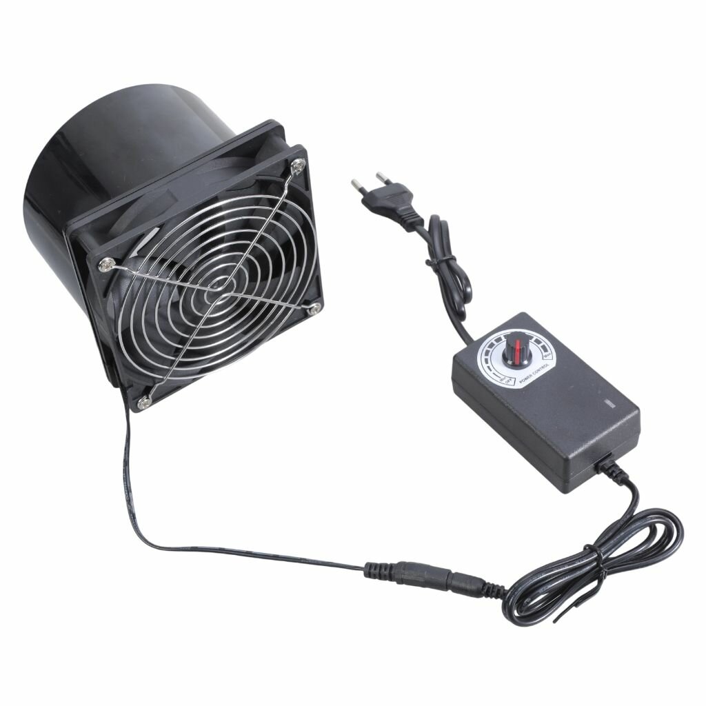 Регулируемый вытяжной вентилятор 120мм DC12V