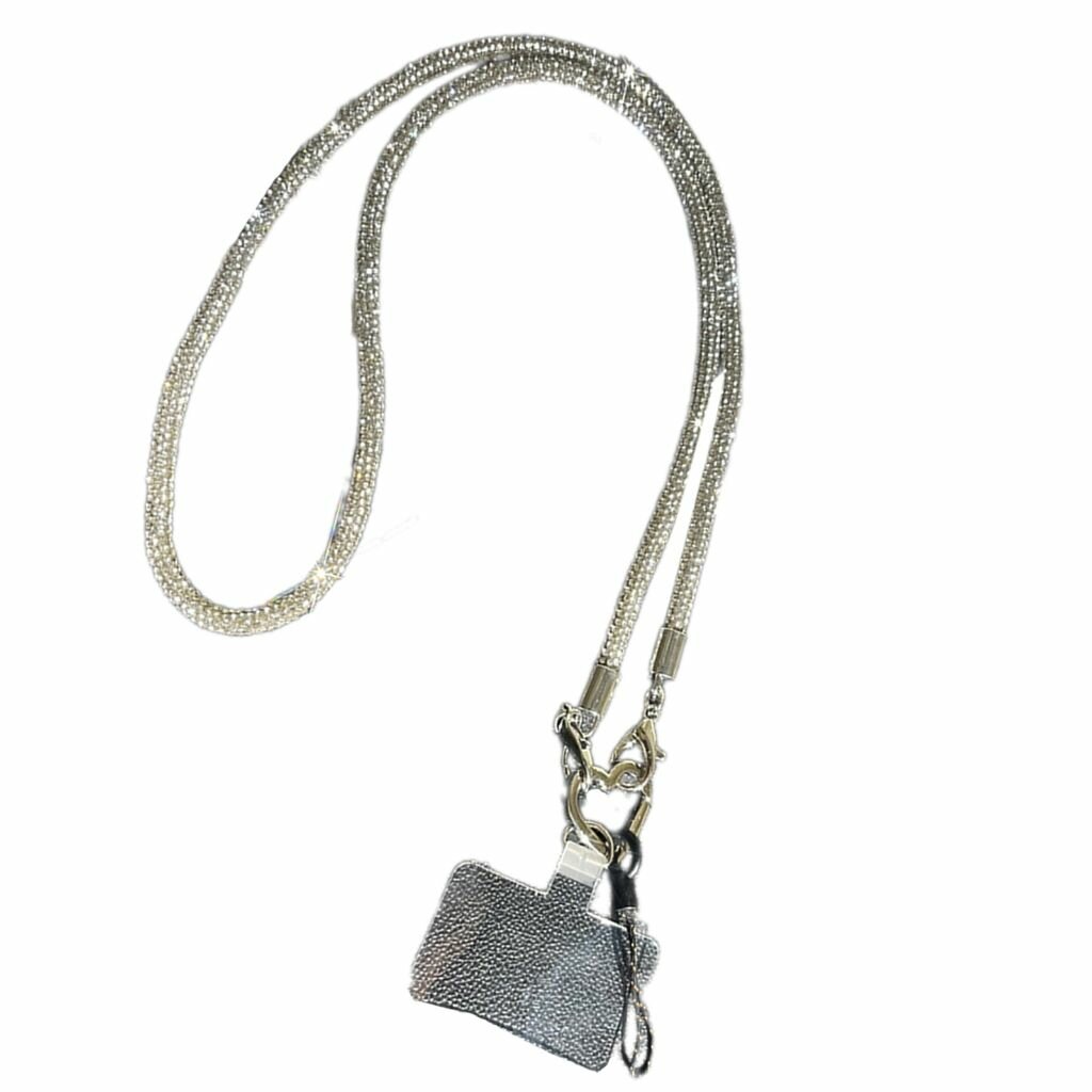 Ремешок для телефона через плечо со стразами, регулируемая длина, цепочка мобильного телефона, цветной брелок с кристаллами, аксессуар ежедневного использования