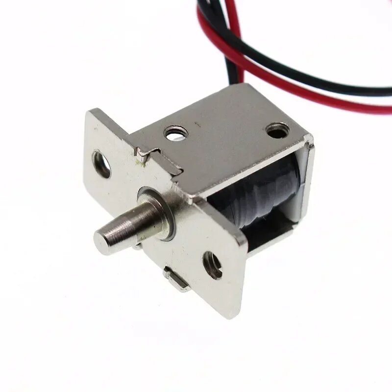 1 шт. DC12V-0,54AV, ход электрического замка, электрическая защелка, рамка замка, двухтактный электромагнит 4 мм