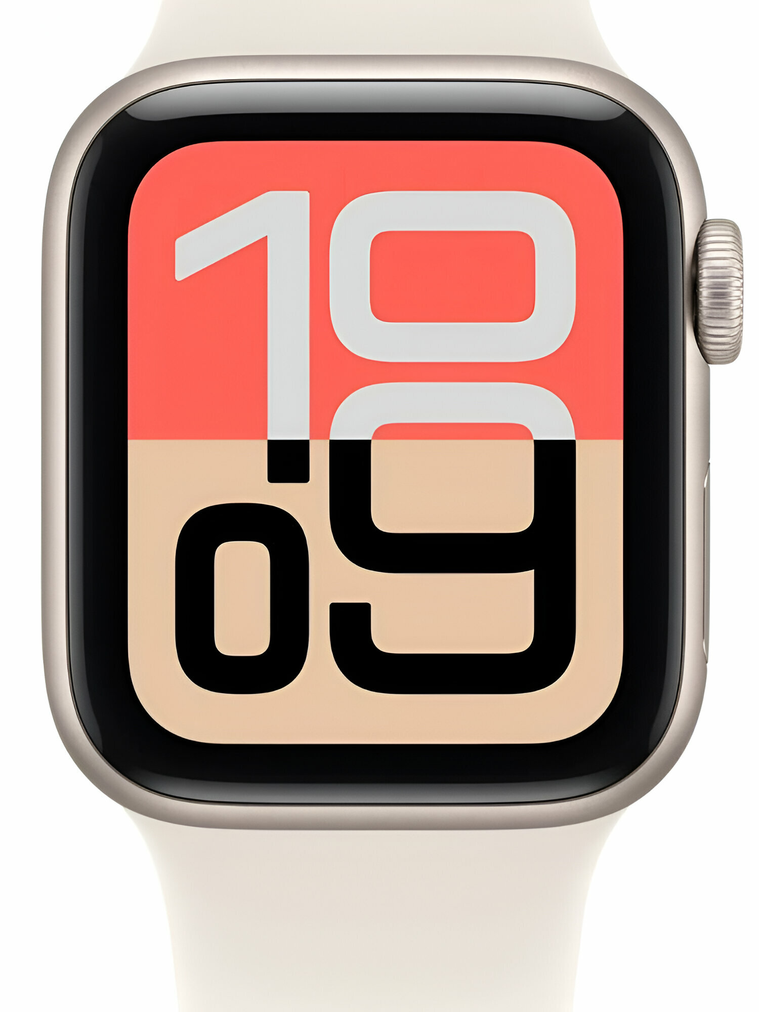 Умные часы Apple Watch SE3 GPS 40mm Starlight Aluminium Case with Starlight Sport Band - S/M