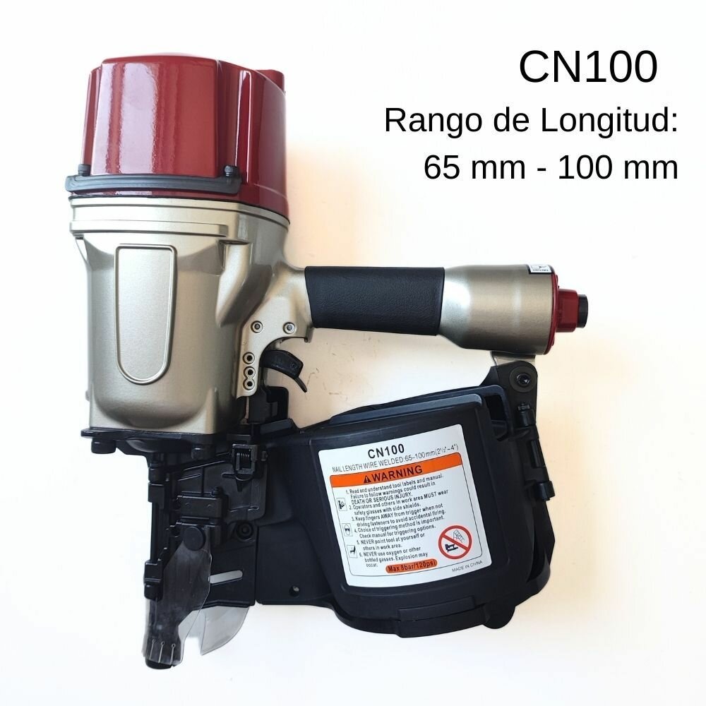 CN100 мощный и точный пневматический гвоздезабивной пистолет для деревянных конструкций и ремонта