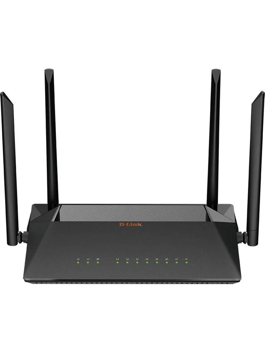 Роутер беспроводной DSL-245GR/R1A AC1200 ADSL2+/VDSL2 черный