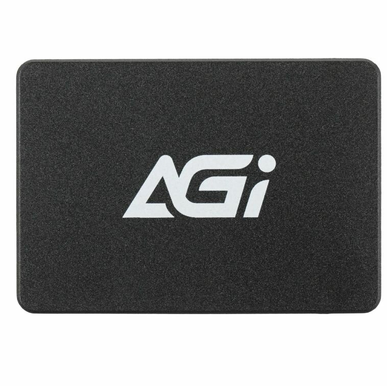 256 ГБ 2.5" SATA накопитель AGI AI238 RTL (AGI250GIMAI238) - SATA3 6.0 Гбит/с, чтение - 545 Мбайт/с, запись - 489 Мбайт/с, QLC 3D NAND